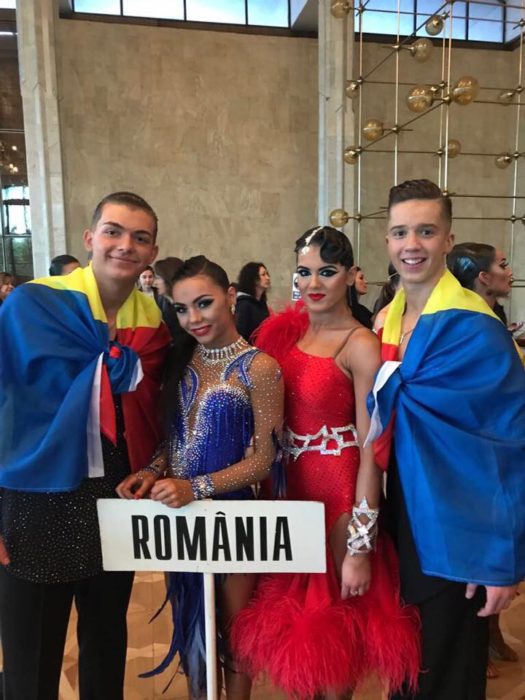 Medalii internaționale pentru dansatorii sportivi români